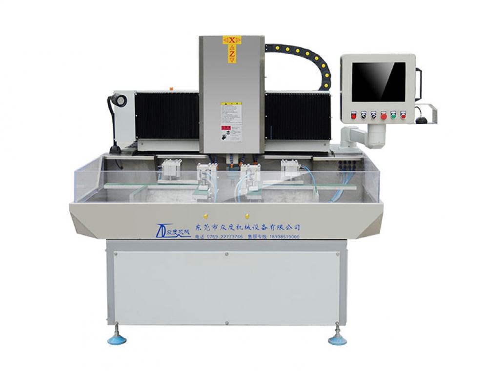 Single station glass chamfering machine(ZD-580-P) - zhongdu